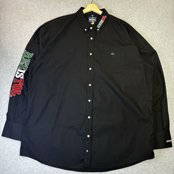 Resistol | Shirts | Nwt Resistol Xxl Black Western Shirt Embroidered ...